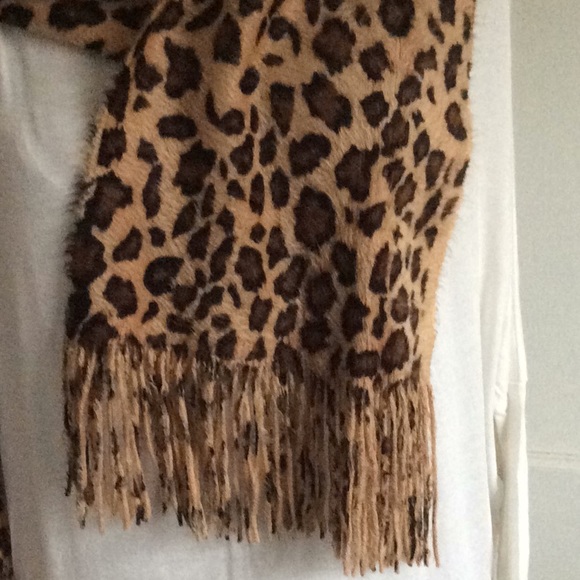 Cejon | Accessories | Leopard Print Scarf By Cejon | Poshmark
