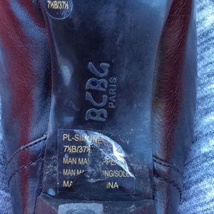 BCBG | Shoes | Bcbg Paris Amazing Lace Up Boots In Excellent | Poshmark