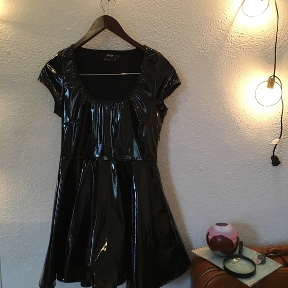 Nasty Gal | Dresses | Nasty Gal Pvc Skater Dress | Poshmark