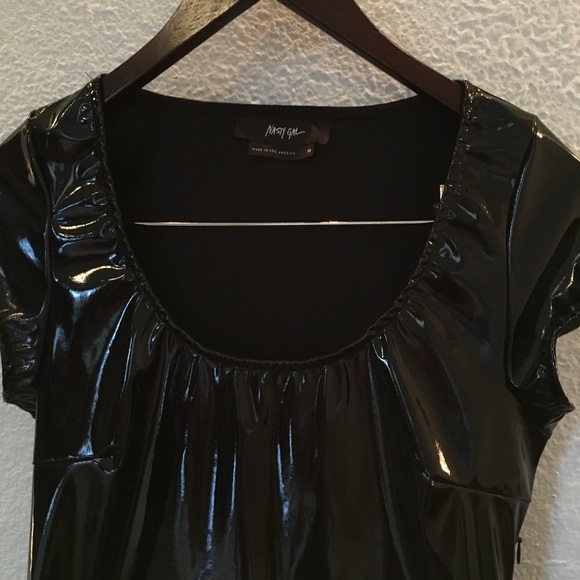 Nasty Gal | Dresses | Nasty Gal Pvc Skater Dress | Poshmark