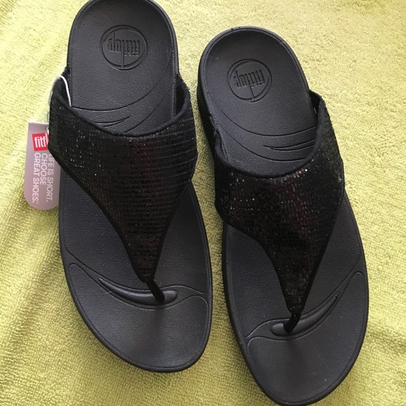 Fitflop | Shoes | Fitflop Sz 8 New Lulu Superglitz Sandal | Poshmark