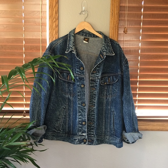 Vintage | Jackets & Coats | Vintage Stone Washed Denim Jacket | Poshmark
