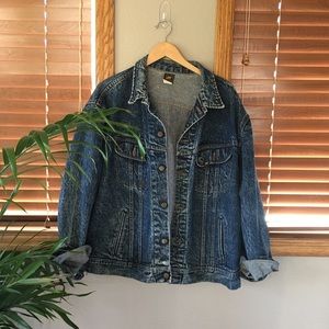 Vintage | Jackets & Coats | Vintage Stone Washed Denim Jacket | Poshmark