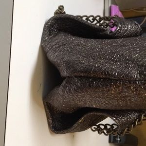 Sergio Brato | Bags | Rare Grigio Brito Hand Signed Metallic Chain Bag ...