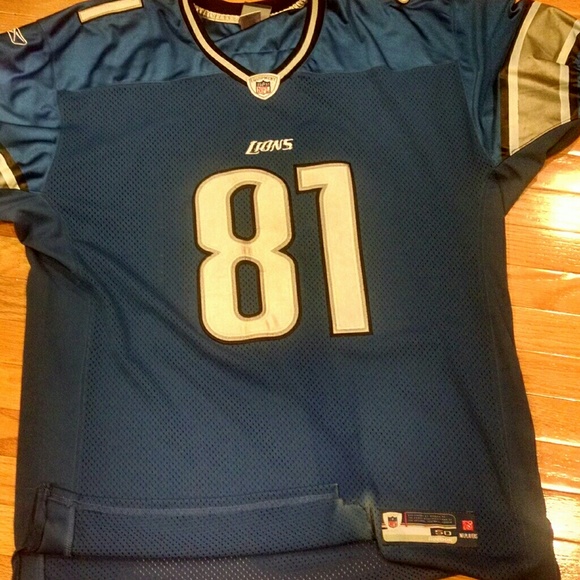 Reebok | Other | Calvin Johnson Home Reebok Jersey | Poshmark