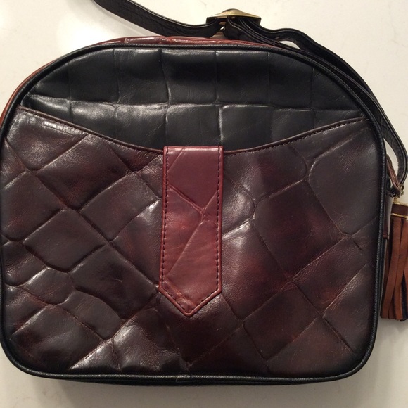 Sondra Roberts | Bags | Vintage Sandra Roberts Croco Shoulder Bag ...