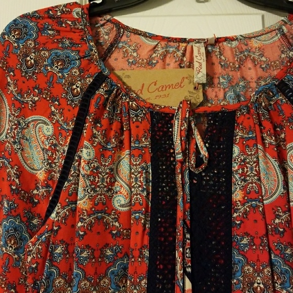 Red Camel | Tops | Nwt Red Camel Top | Poshmark