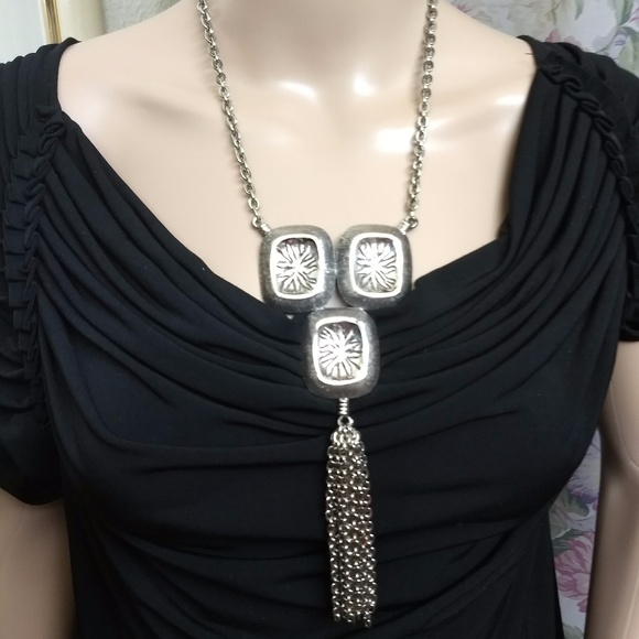 TORTOLANI | Jewelry | Tortolani Silver Runway Starburst Pendant ...