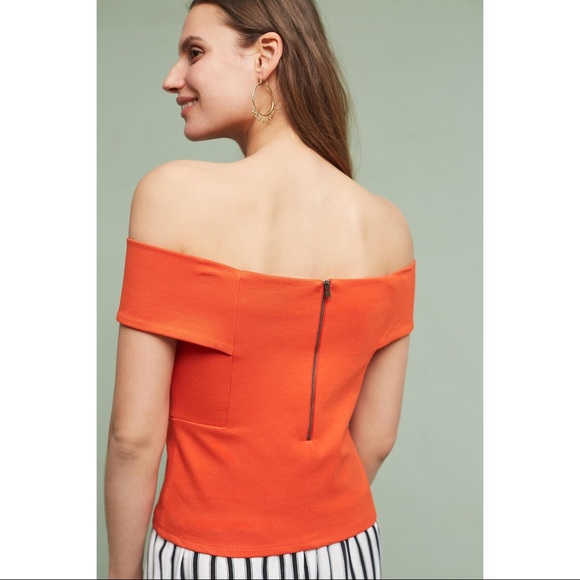 Anthropologie | Tops | Nwt Anthropologie Ponte Off The Shoulder Top | Poshmark