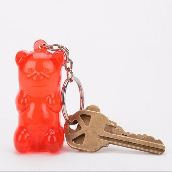Accessories | Sale Led Gummy Bear Keychain Large Squishy | Poshmark