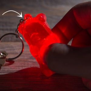 Accessories | Sale Led Gummy Bear Keychain Large Squishy | Poshmark