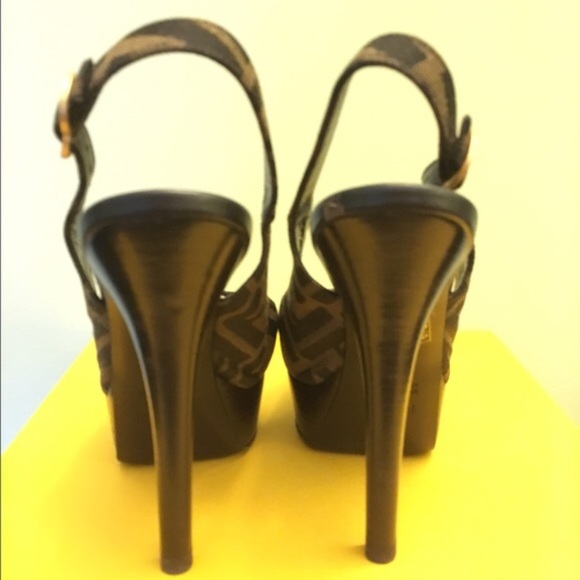 Fendi | Shoes | Fendi Slingback Classic Heel | Poshmark