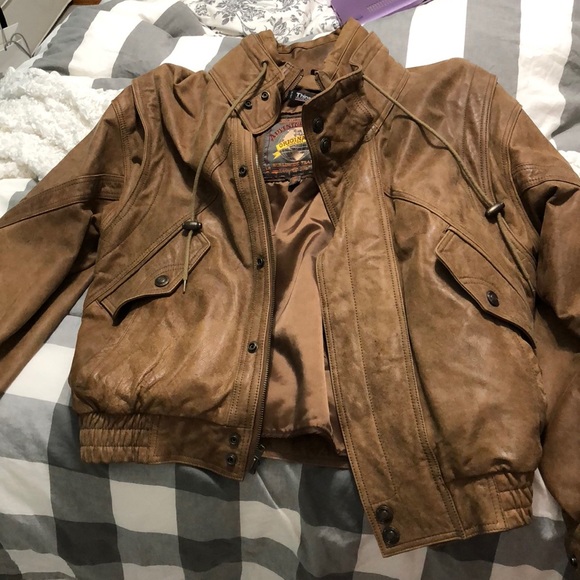 3M Thinsulate | Jackets & Coats | Mens Vintage Leather Jacket | Poshmark