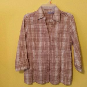 Laura Scott | Tops | Laura Scott Button Down Shirt | Poshmark