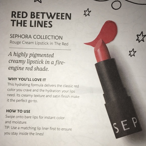 Sephora | Makeup | Sephora The Red Rouge Cream Lipstick Mini | Poshmark