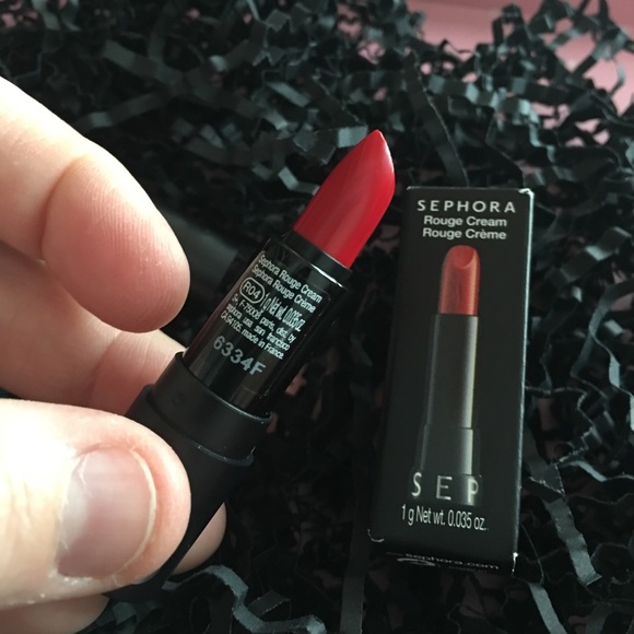 Sephora | Makeup | Sephora The Red Rouge Cream Lipstick Mini | Poshmark