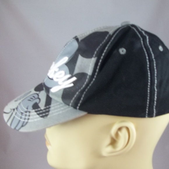 Disney | Accessories | Disney Mickey Mouse Boys Snapback Hatblackgray ...