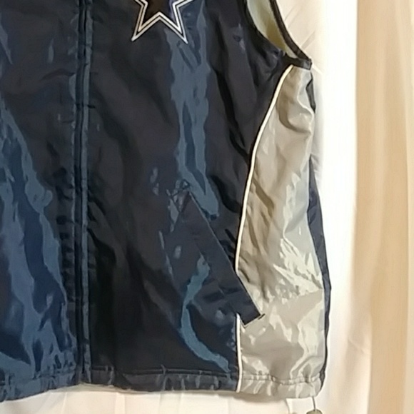 NFL | Jackets & Coats | Dallas Cowboys Mens Medium Reversable Vest ...