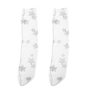 MyBlingThingz | Accessories | Glitter Stars Tulle Socks Sheer Mesh ...