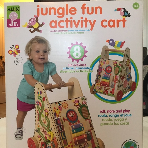 ALEX Jr. | Other | Alex Jr Jungle Fun Activity Cart | Poshmark