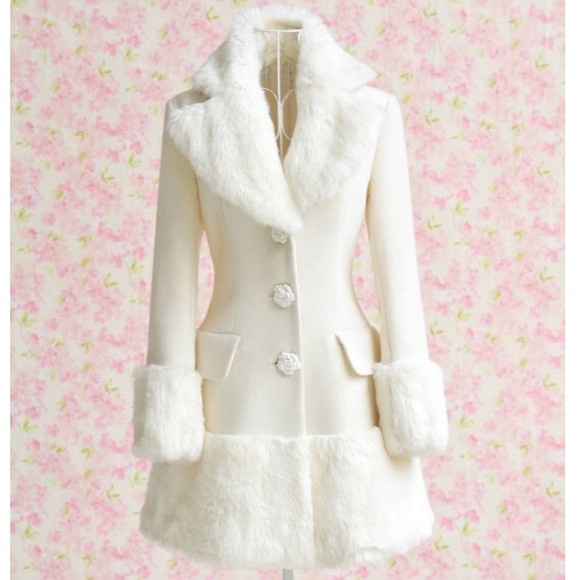 Jackets & Coats | Host Pick 1128 White Coat | Poshmark