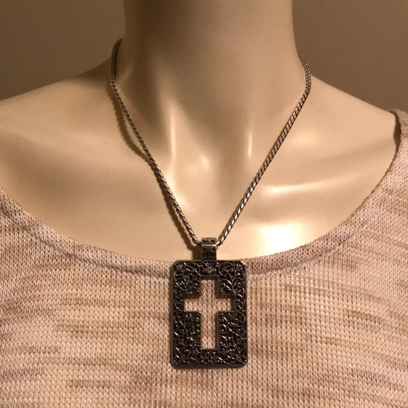 Brighton | Jewelry | Brighton Cross Necklace | Poshmark