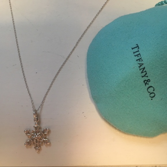 Tiffany & Co. | Jewelry | Brand New Tiffany Snowflake Necklace | Poshmark
