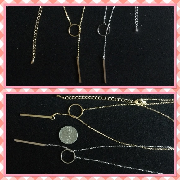Jewelry | Circle Stick Necklace | Poshmark
