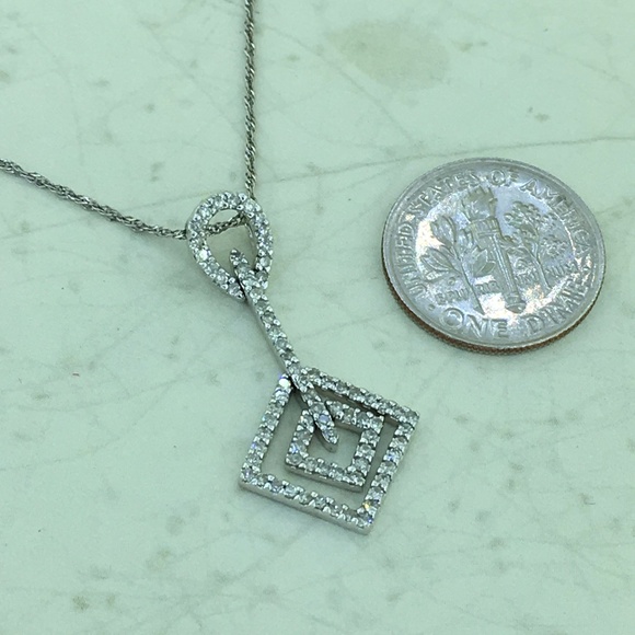 Jewelry | Custom Design Contemporary Ladies Diamond Charm | Poshmark