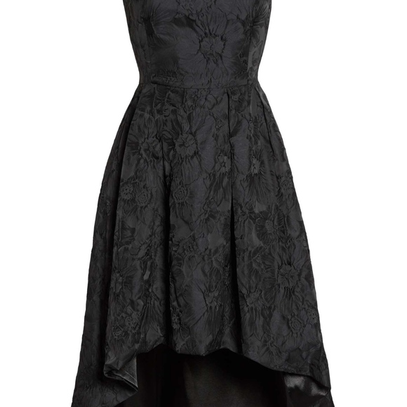 Forest Lily | Dresses | Nwt Forest Lily Jacquard Highlow Dress In Black ...