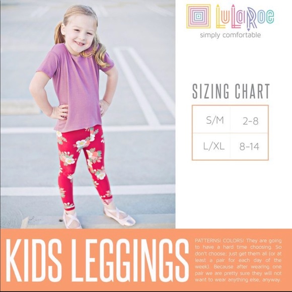 LuLaRoe | Bottoms | Salenwt Lularoe Girls Sm Santa Leggings | Poshmark