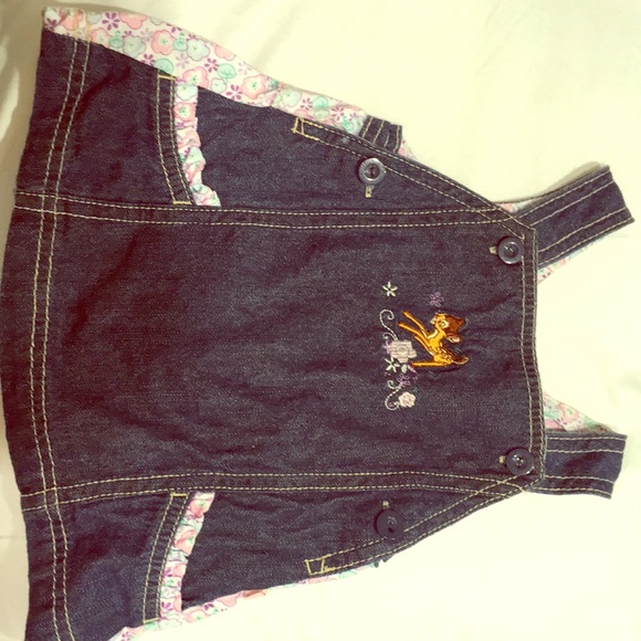 One Pieces | Disney Bambi Overall Skirt | Poshmark