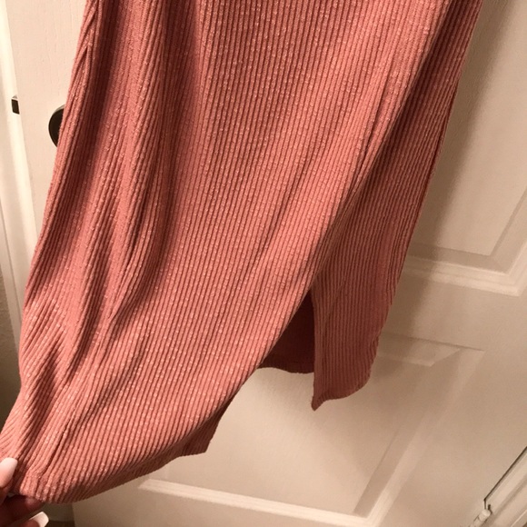 & Other Stories | Dresses | Spaghetti String Midi Dress Plush Pink ...