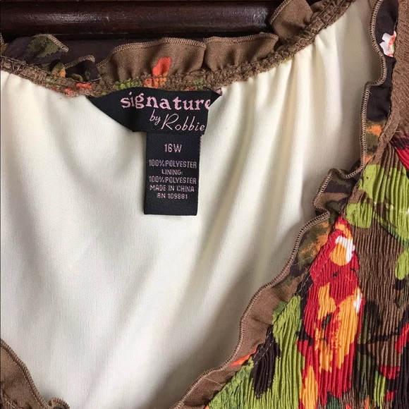 Signature by Robbie Bee | Dresses | Signature By Robby Bee Floral Long ...