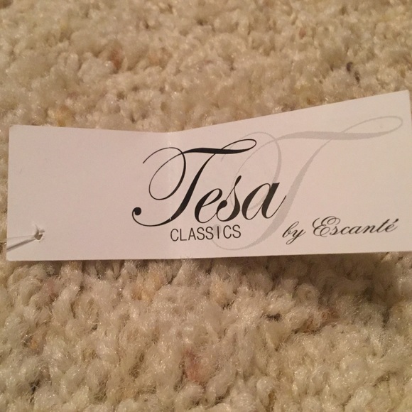 Tesa | Intimates & Sleepwear | Tesa Escante Gunmetal Silver Silk Corset ...