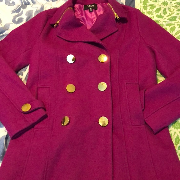 Jackets & Coats | Magenta Pea Coat | Poshmark