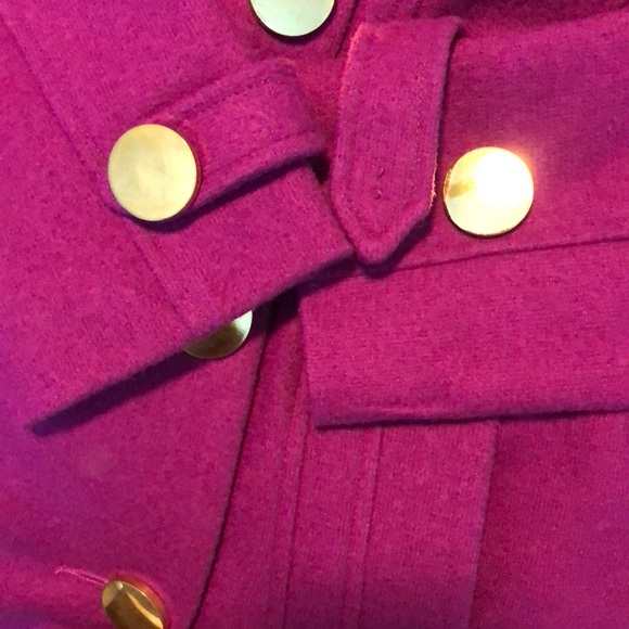 Jackets & Coats | Magenta Pea Coat | Poshmark