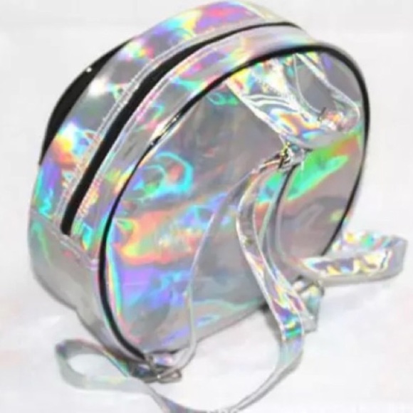 Bags | Alien Backpack Third Eye Holographic Bag Purse Edc | Poshmark