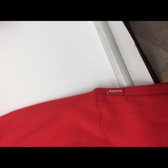 Supreme | Tops | Supreme Red Box Logo Hoodie | Poshmark