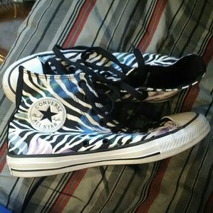 Converse | Shoes | Zebra Converse | Poshmark