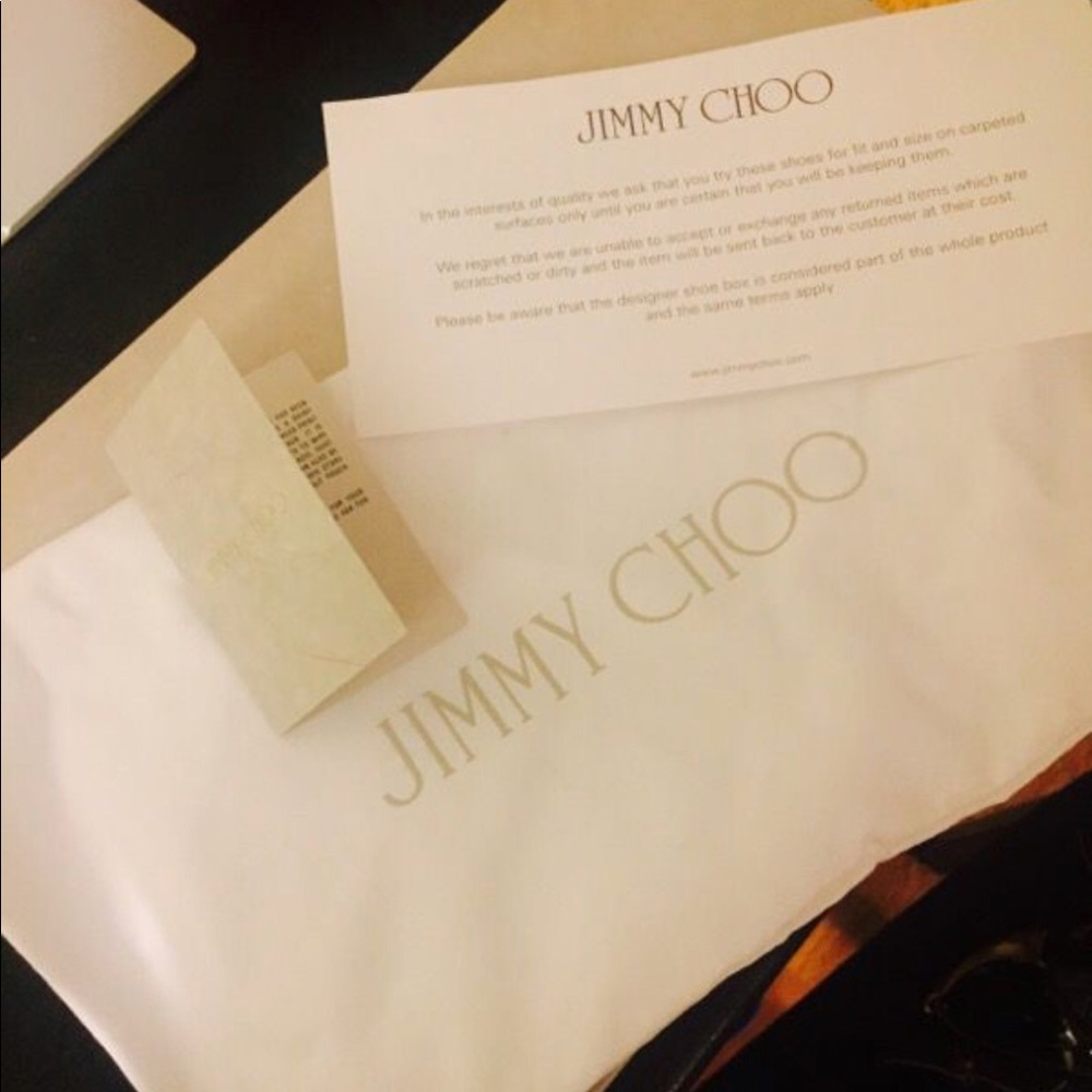 Authentic Jimmy Choo Stiletto Heels - Gem