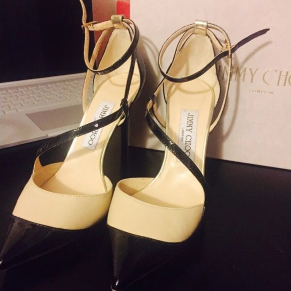 Authentic Jimmy Choo Stiletto Heels - Gem