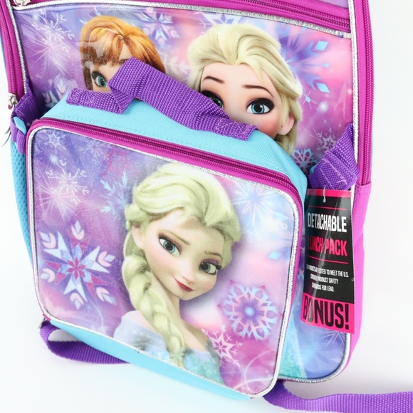 Disney | Accessories | Disney Frozen Elsa Anna 6 In Backpack | Poshmark