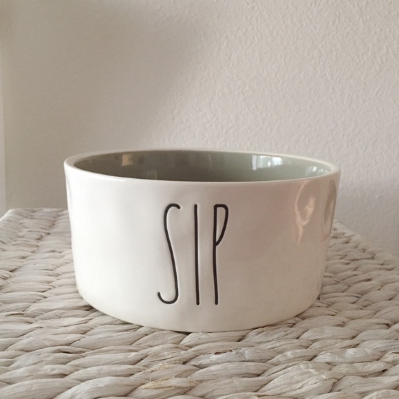 Other | Rae Dunn Magenta Sip Bowl 6 Inch Grey Interior | Poshmark