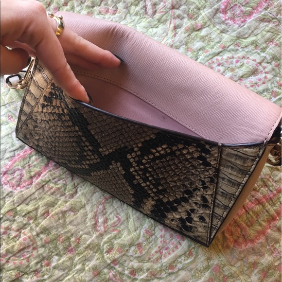 Coach | Bags | Coach Snake Embossed Leather Crossbody | Poshmark