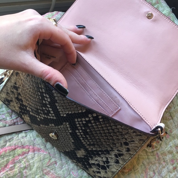 Coach | Bags | Coach Snake Embossed Leather Crossbody | Poshmark