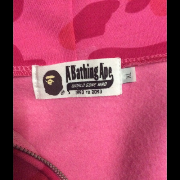 Bape | Jackets & Coats | Rare Pink Bape Jacket | Poshmark