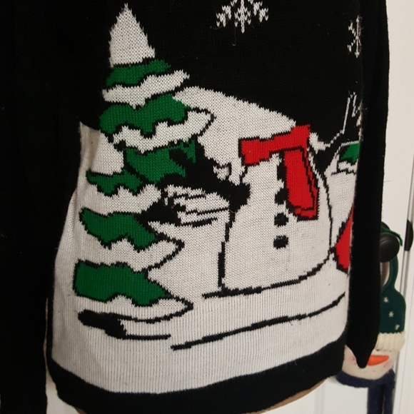 Vintage | Sweaters | Christmas Cotton Emporium Sweater Large | Poshmark
