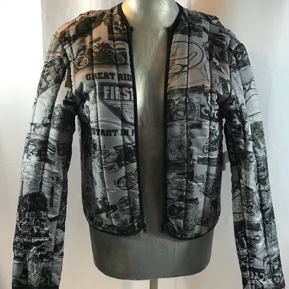 FIRST GEAR | Jackets & Coats | New First Gear Leather Motorcycle Jacket ...