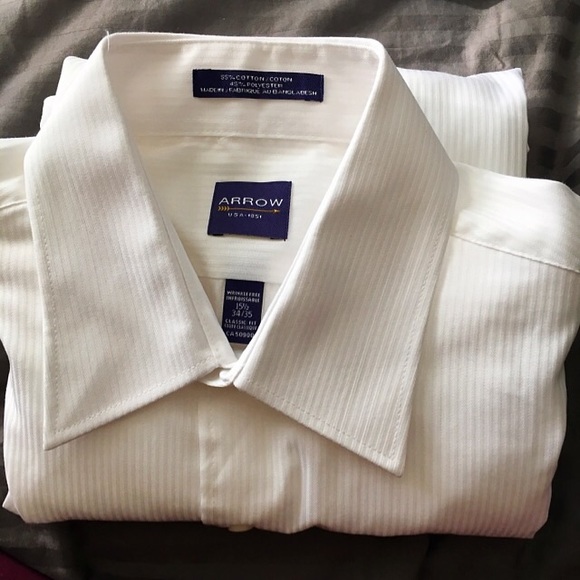 Arrow | Shirts | White Arrow Dress Shirt | Poshmark